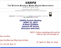 The Victoria Amateur Radio Packet Association - The DXZone