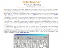 WM2U's Hellschreiber Page : Resource Detail