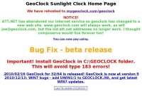 GeoClock - The DXZone