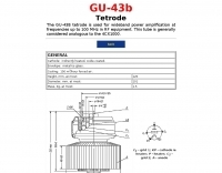 GU-43b Tetrode - The DXZone