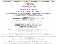VK3RMH 6 meter beacon - The DXZone.com