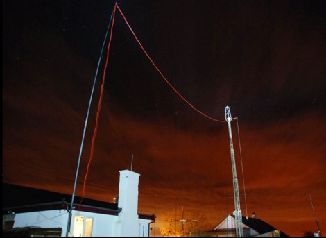 80m Inverted L Antenna