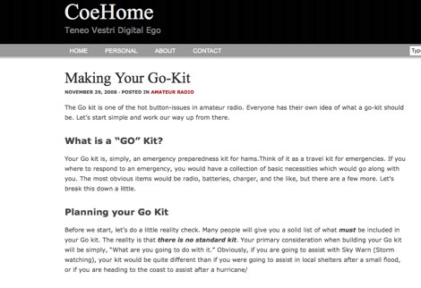Making Your Go-Kit - The DXZone