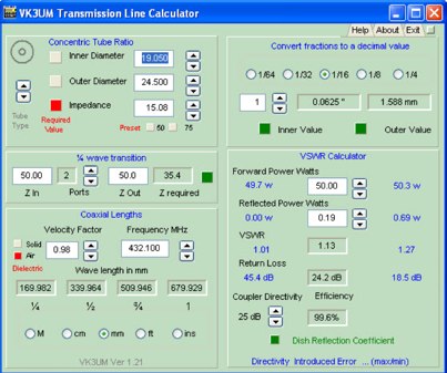 Calculator - Antennas: Antenna Calculators