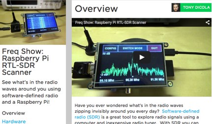 Raspberry Pi SDR Receiver : resource detail