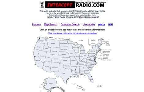 Scanner Frequencies - Radio Scanning: Scanner Frequencies