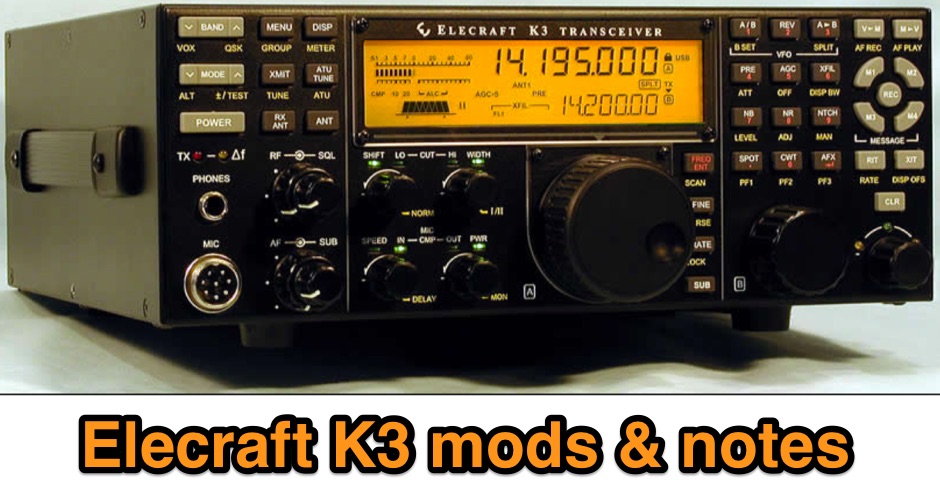 Elecraft K3 - Radio Equipment: HF Transceivers: Elecraft K3