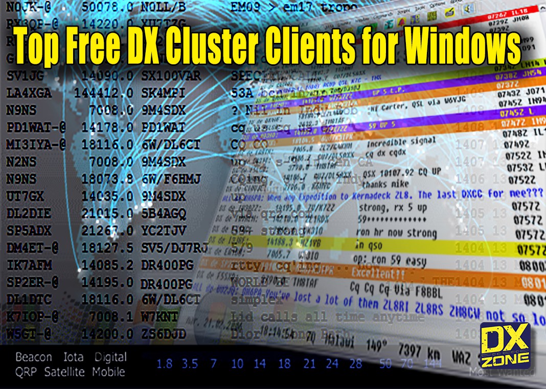Top 7 Free DX Cluster Clients for Windows