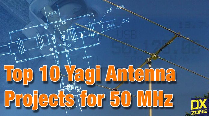 Top 10 Yagi Antenna projects for 50 MHz Band