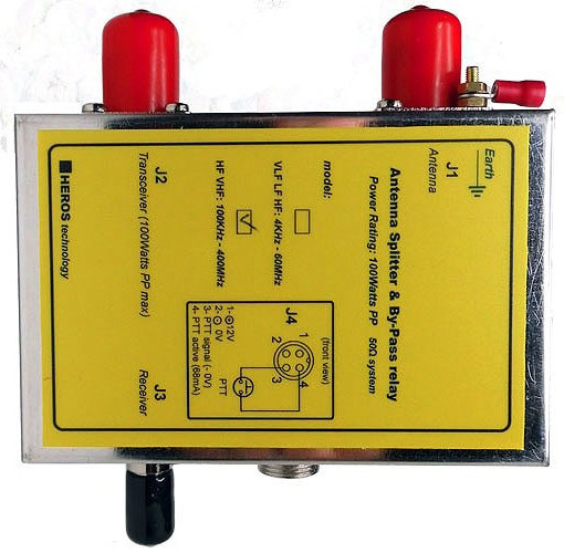 SwissUnit automatic antenna switch for a second receiver