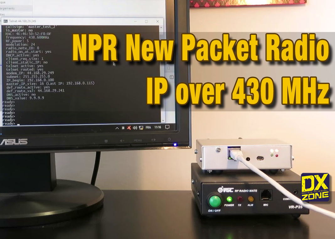 NPR New Packet Radio - IP over 70 cm band