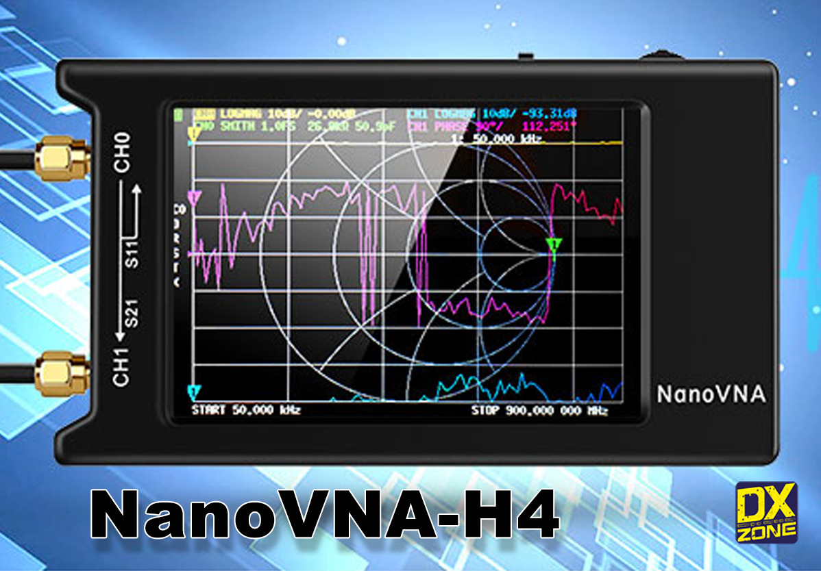 NanoVNA-H4 Vector Network Analyzer