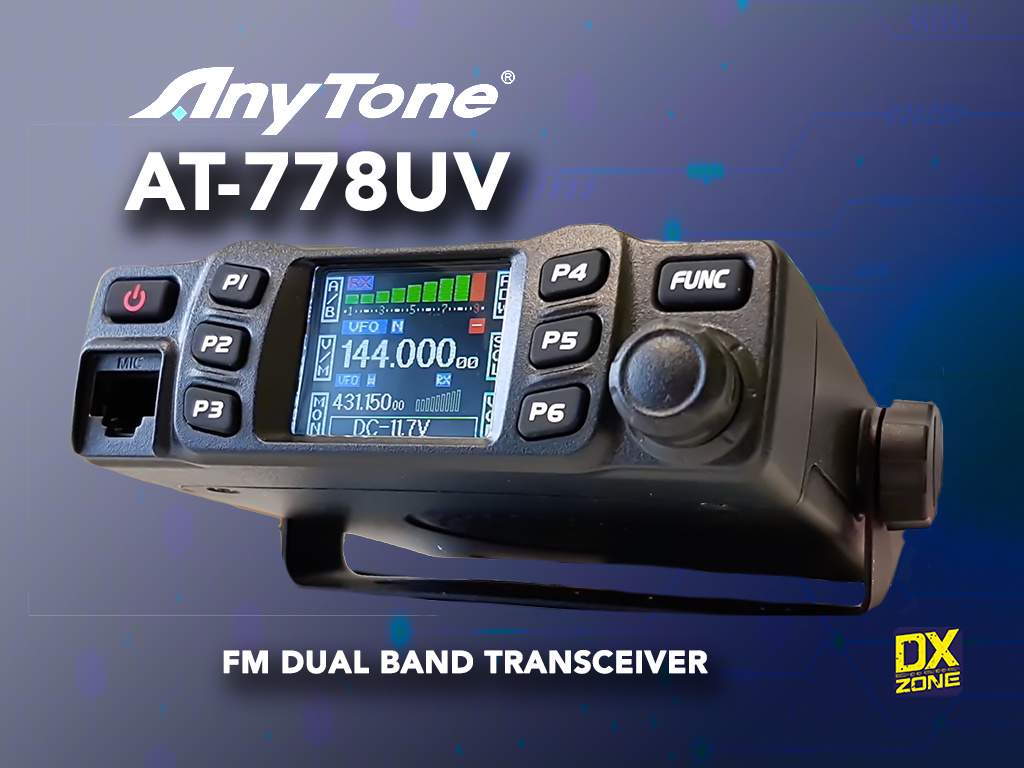 Anytone AT-778UV FM Dual Band Transceiver