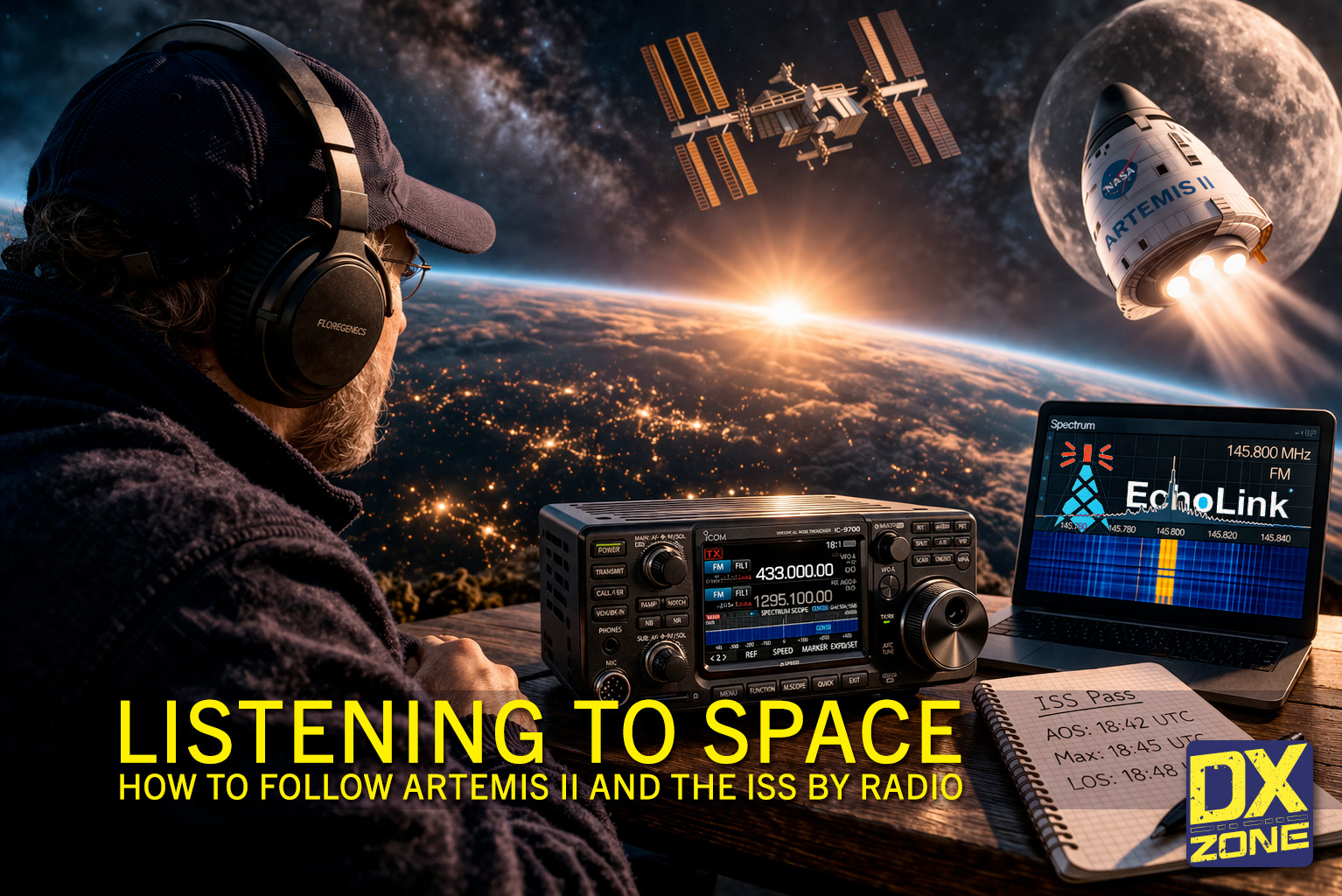 Listening to Space: How to Follow Artemis II and the ISS by Radio